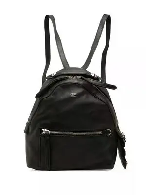 Fendi 2010-2026 Mini Calfskin The Way Backpack - Black