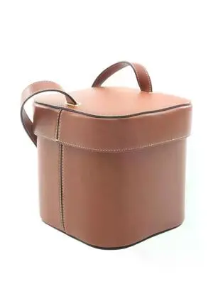 Celine 2000-2026 Medium Calfskin Cuir Triomphe Box Bag Crossbody Bag