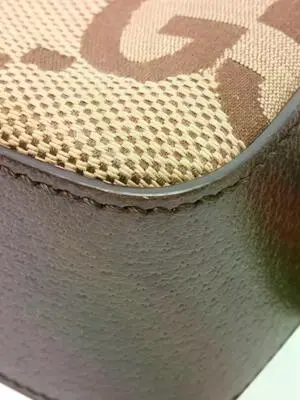 Gucci 2000-2015 Jumbo Gg Canvas Web Crossbody Bag