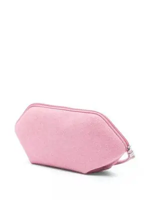 GANNI Embroidered Crab Pouch