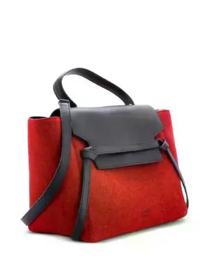 Celine Belt Bag Mini Satchel - Red