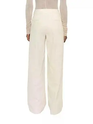 Peserico Concealed-fastening Wide-leg Trousers