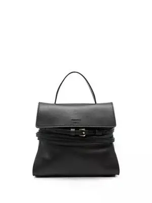 Moschino Leather Tote Bag - Black