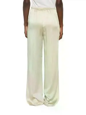 FORTE_FORTE Satin-finish Palazzo Pants