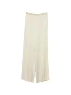 FORTE_FORTE Satin-finish Palazzo Pants - Neutrals