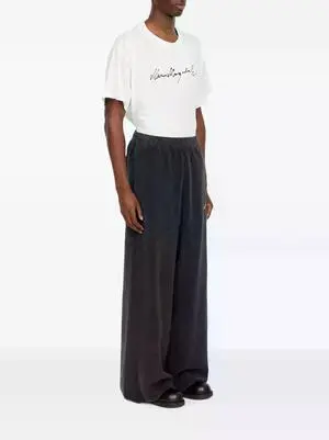 MAISON MARGIELA Brushed Fleece Cotton Sweatpants