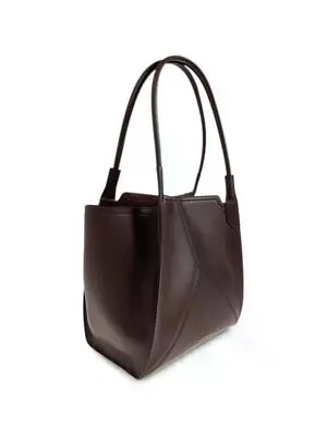 Victoria Beckham Leather Logo-print Tote Bag