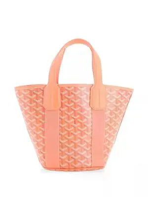 Goyard Belharra Coated Canvas Pm Tote Bag - Orange