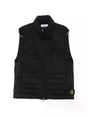 Stone Island Logo-patch Quilted Gilet
