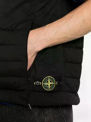Stone Island Logo-patch Quilted Gilet