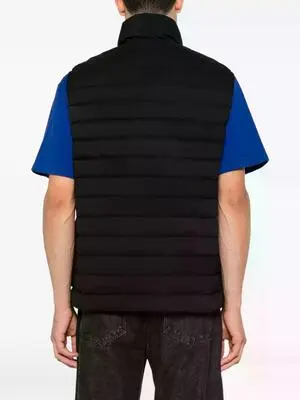 Stone Island Quilted Gilet - Black