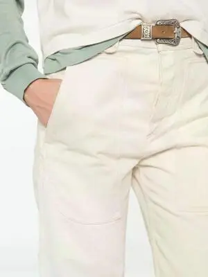 MARANT ETOILE Ermina Logo Patch Jeans