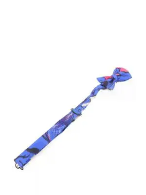 Hermès Graphic Print Silk Bow Tie