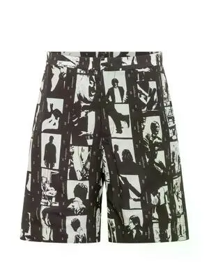 Givenchy Photographic Print Tailored Shorts
