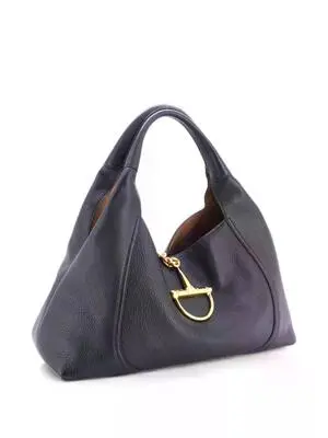 Gucci Softbit Leather Maxi Hobo Bag