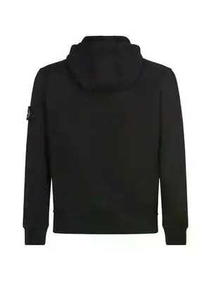Stone Island Logo-patch Zip-up Hoodie