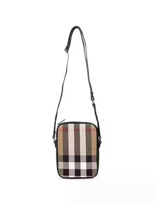 Burberry Paddy Check Messenger Bag - Neutrals