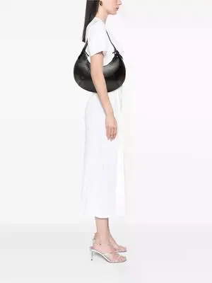 Gucci Calfskin Half Moon Hobo Bag