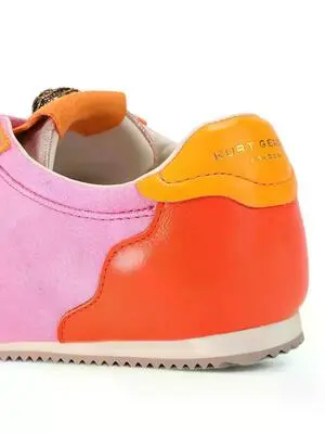 Kurt Geiger Islington Crystal-embellished Eagle Head Sneakers