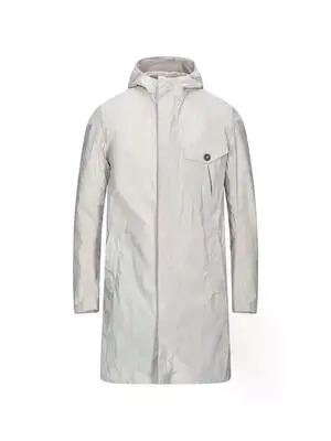 Herno Hooded Single-breasted Coat