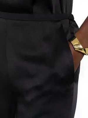 FORTE_FORTE Satin-finish Trousers