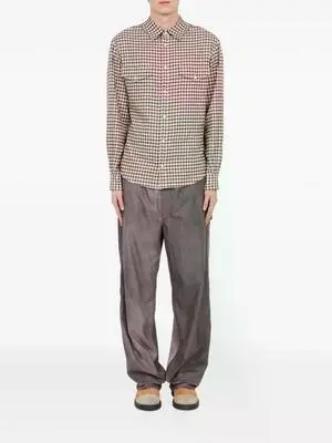 MAISON MARGIELA Checkered Flannel Shirt