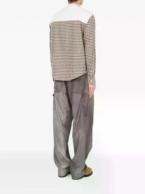 MAISON MARGIELA Checkered Flannel Shirt