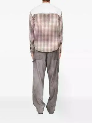 MAISON MARGIELA Checkered Flannel Shirt
