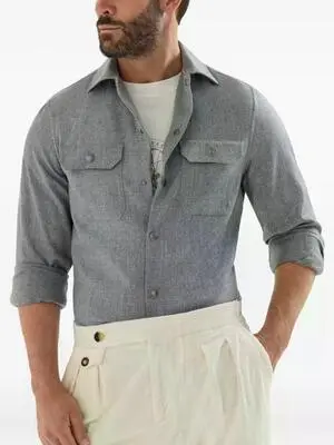 Brunello Cucinelli Virgin Wool Shirt