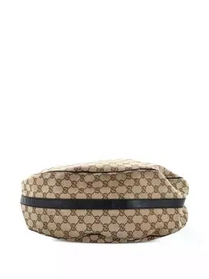 Gucci Twins Gg Canvas Large Hobo Bag - Brown