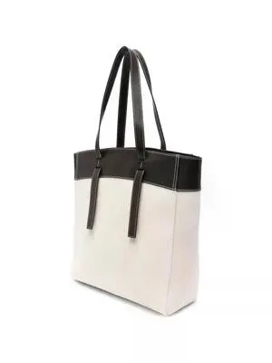 Borsalino Contrast Trim Tote Bag
