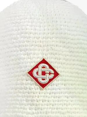 Casablanca Crocheted Logo-appliqué Bucket Hat