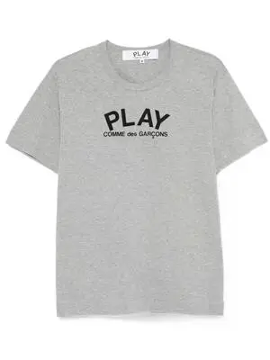 Comme Des Garçons Logo-print Cotton T-shirt