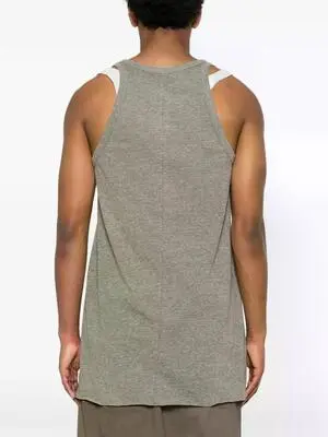 Rick Owens Open-front Longline Gilet