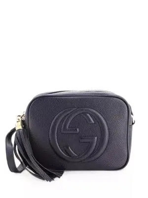 Gucci Soho Disco Leather Small Crossbody Bag - Black