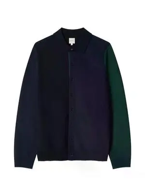 Paul Smith Colour-block Button-up Shirt - Blue