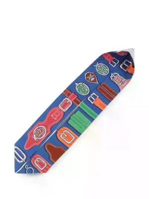 Hermès Silk Print Scarf