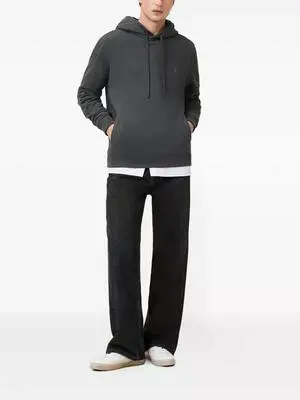 ALLSAINTS Raven Embroidered-logo Hoodie