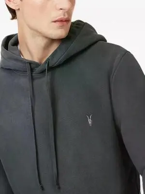 ALLSAINTS Raven Embroidered-logo Hoodie