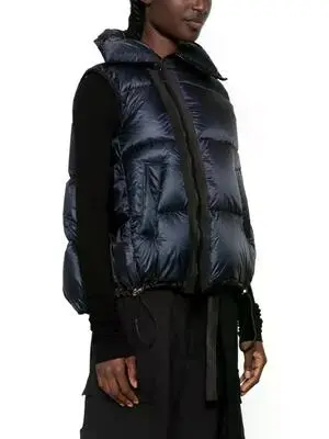 Sacai Quilted Zip-up Gilet