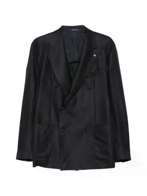 Tagliatore Double-breasted Buttoned Blazer