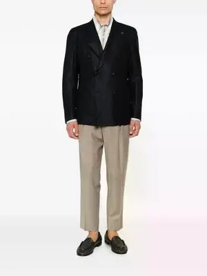Tagliatore Double-breasted Buttoned Blazer
