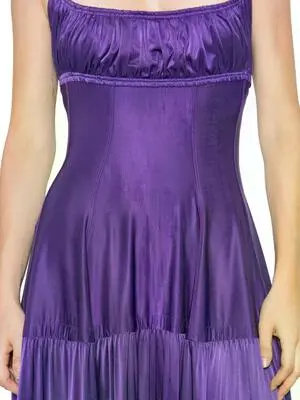 Rabanne Ruched-bodice Asymmetric Dress