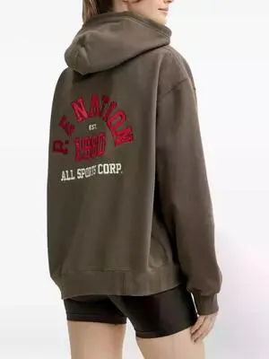 P.E Nation Logo Embroidered Hoodie