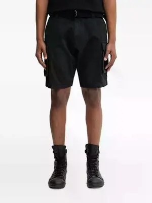 Alpha Industries Belted Cargo Shorts - Black