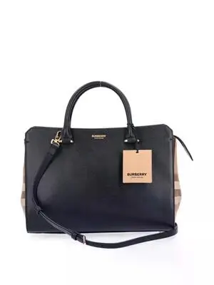 Burberry Banwell Check Tote Bag