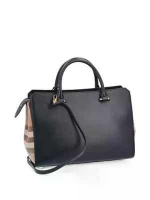 Burberry Banwell Check Tote Bag