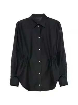 Moncler Drawstring Waist Shirt - Blue