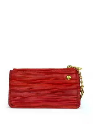 LOUIS VUITTON 2001 Epi Pochette Cles Coin Purse