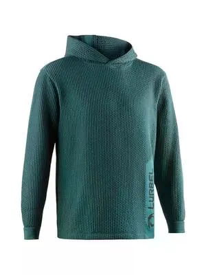 LURBEL Wave Waffle-knit Hoodie - Green